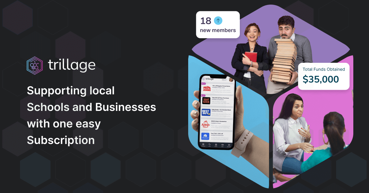 Trillage — Modern PTA Fundraising Platform for Schools, Businesses & Communities